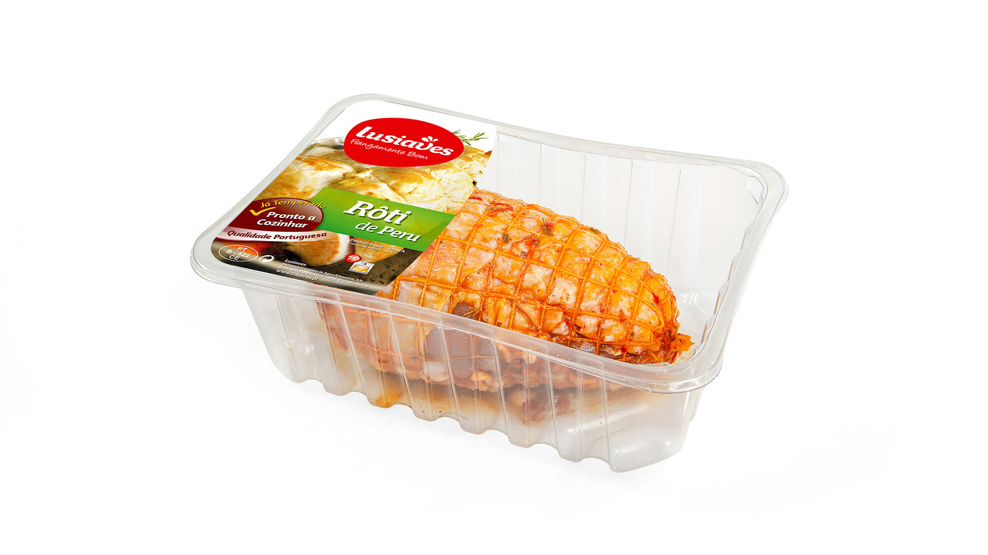 Rôti de Peru com Molho de Pimentão - Meigal